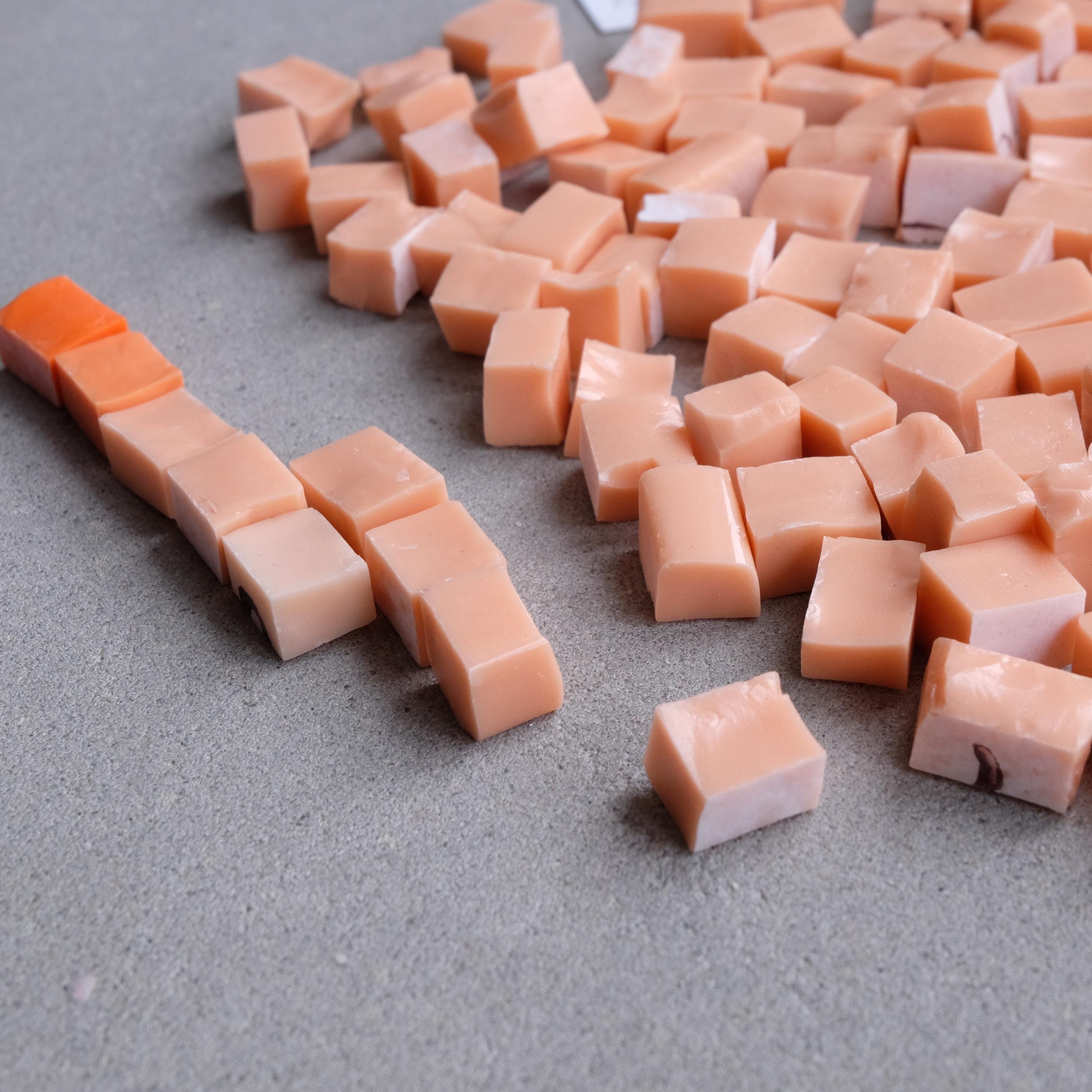 Hand-cut Mosaic Smalti Tiles 1/4 Lb, Professional Material for Mosaic ...
