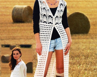 Crochet Shaggy Coat Pattern, Crochet Shaggy Jacket Pattern, Crochet ...