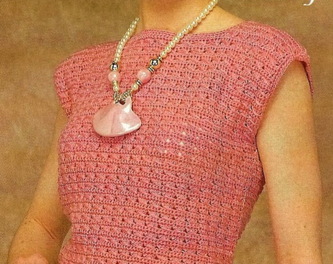 Crochet Shell Top Pattern Womens Tops Crochet Pattern - Etsy