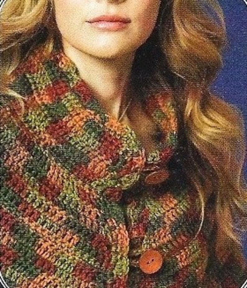 Crochet Shoulder Cowl Pattern, Capelet Cape Poncho Pattern - Instant ...
