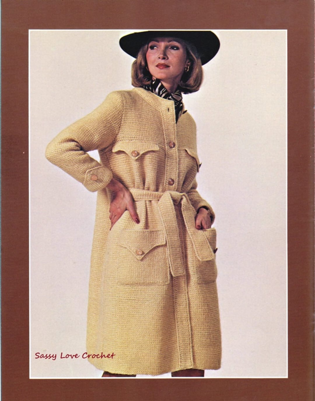 Crochet Duster Pattern, Plus Size Jacket Wrap Coat Pattern Coat Robe ...