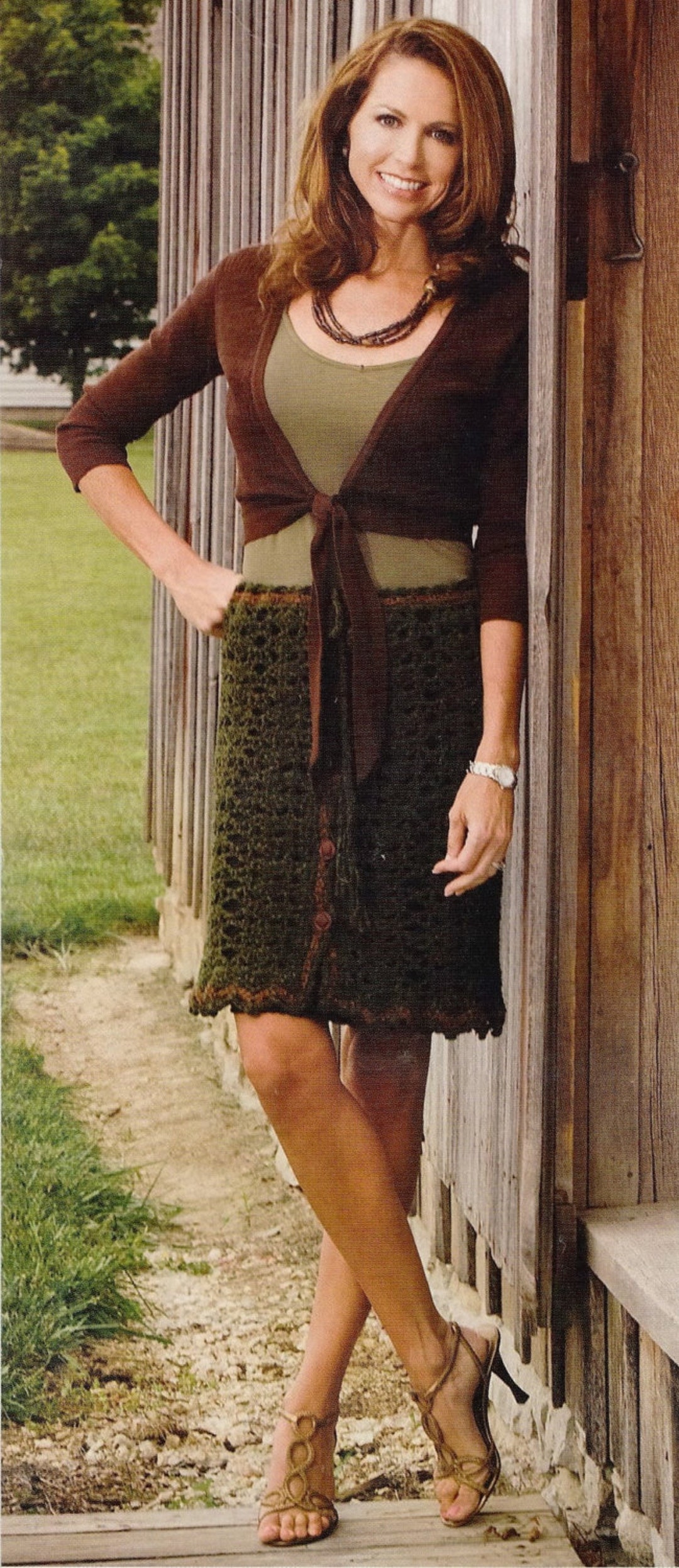 Crochet Green Sweater Skirt Pattern, Womens Pattern, Sweater Skirt ...
