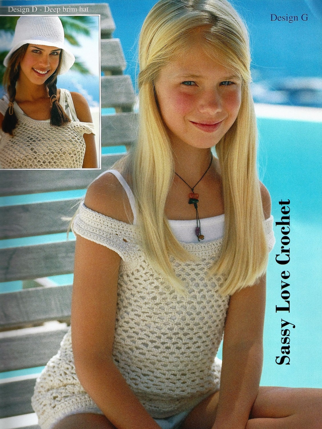 Crochet U.K. Mesh Tank Top Pattern Ladies Womens Girls PDF DOWNLOAD ...