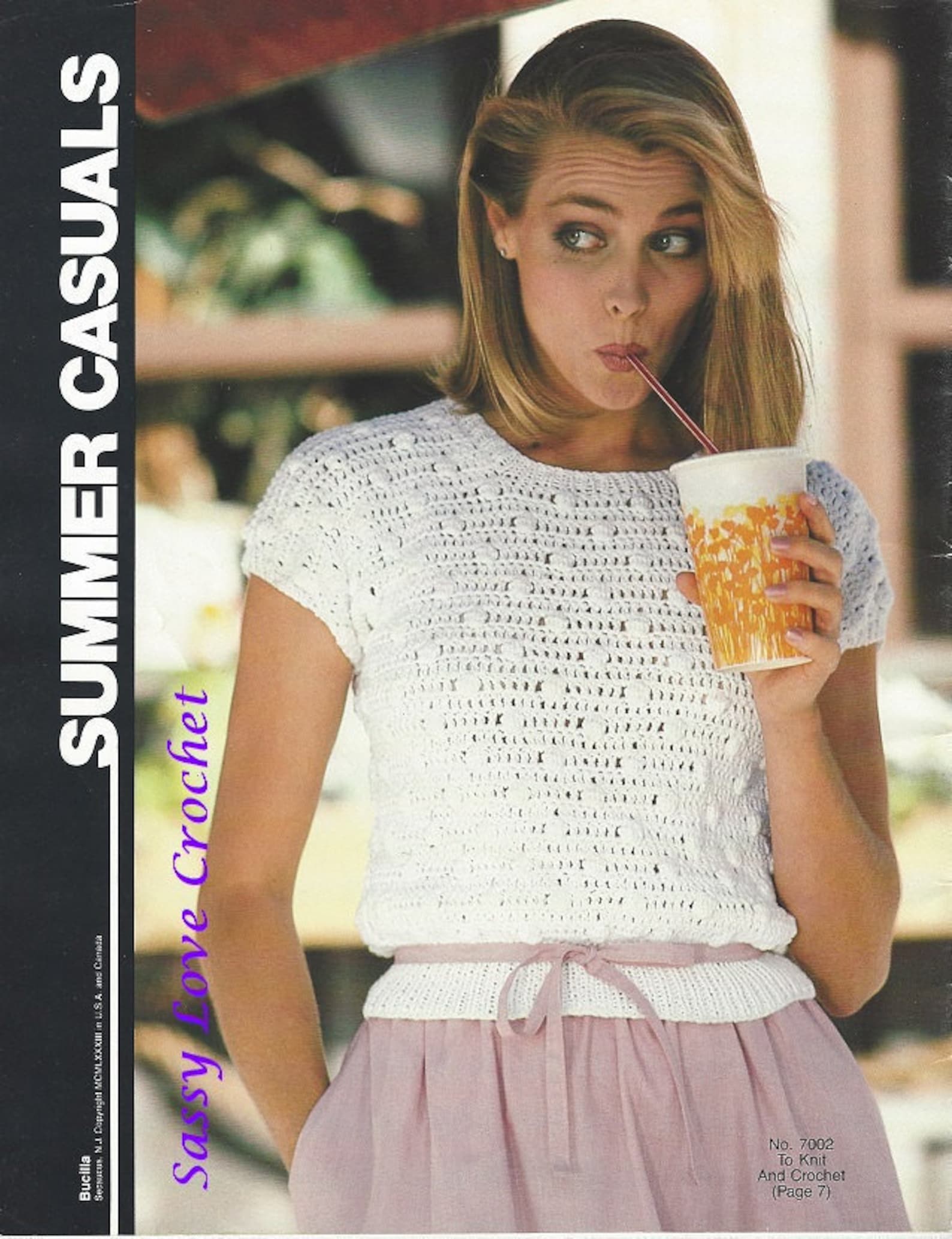 Crochet Summer Pullover Top Pattern -PDF Download - Etsy