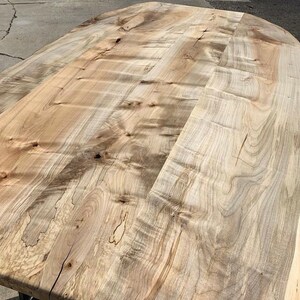 Live Edge Dining Table Slab Table Rustic Modern Table - Etsy