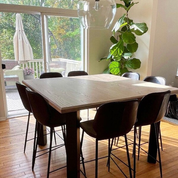 Square Dining Table for 8 - Etsy