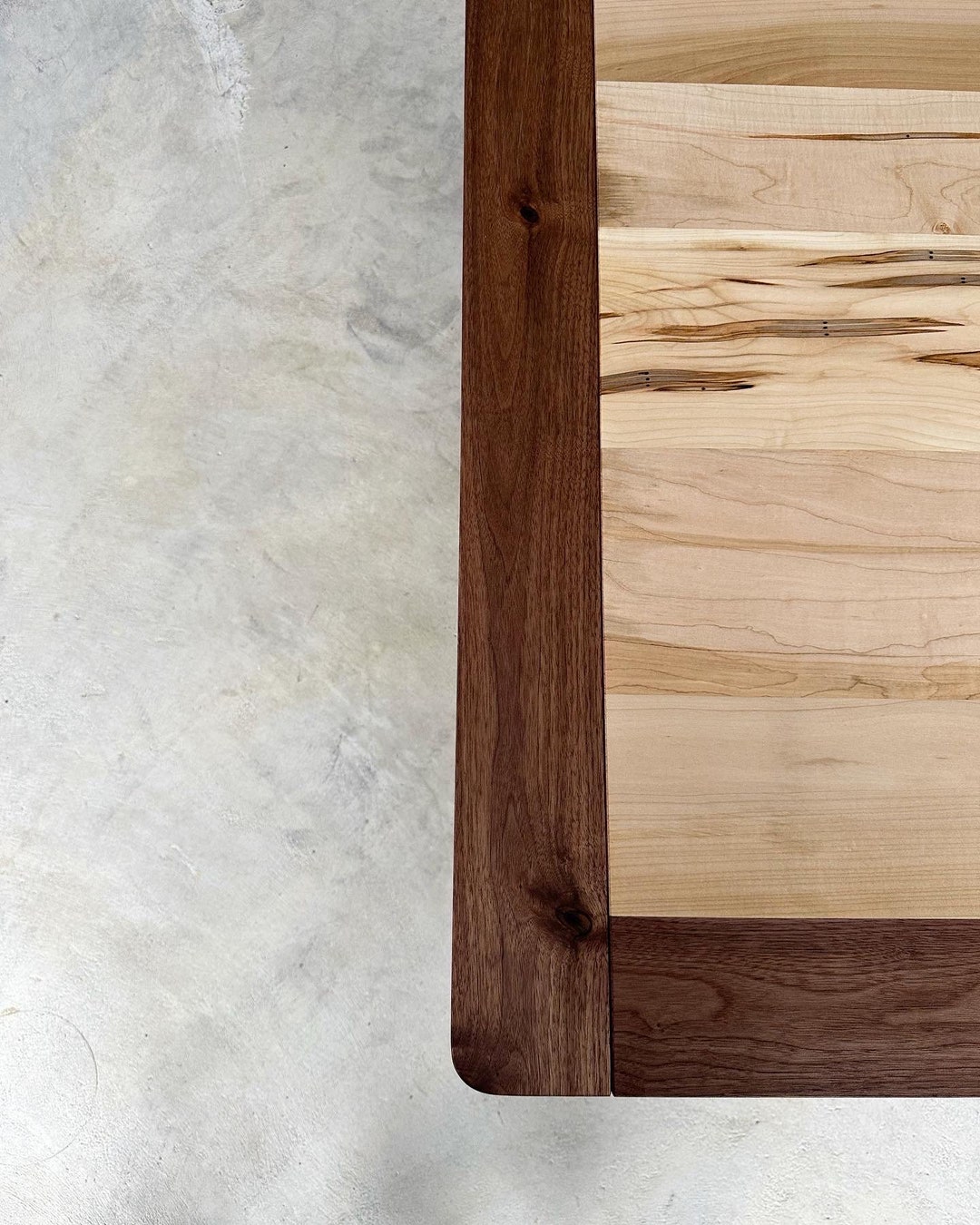 Hardwood Dining Table | Maple Table | Walnut Table | Rustic Modern ...