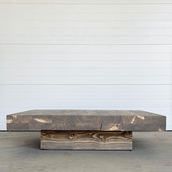 Chunky Coffee Table - Etsy