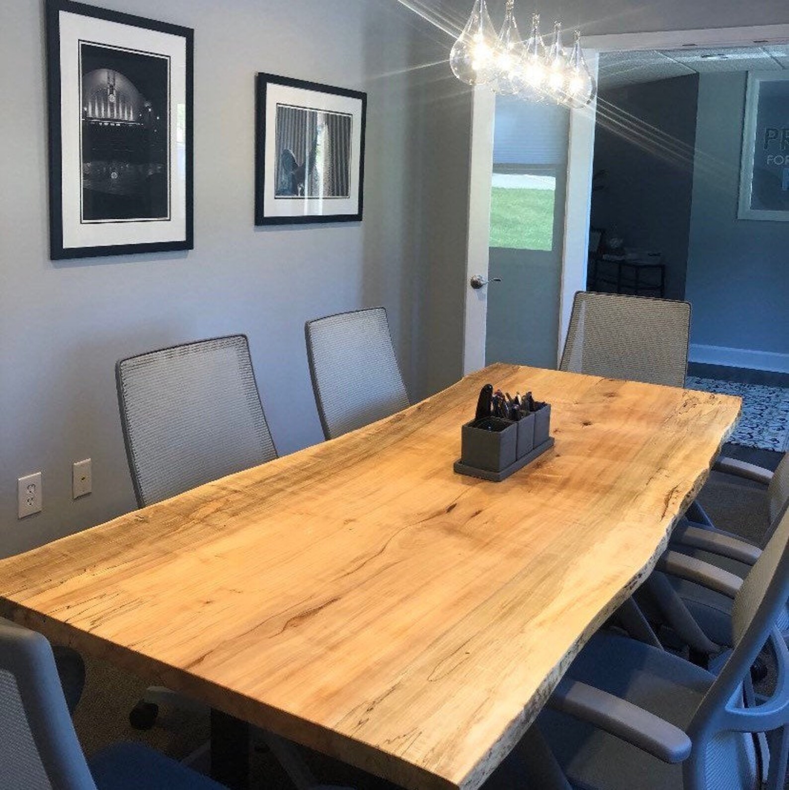 Single Slab Live Edge Table Live Edge Table Dining Table | Etsy