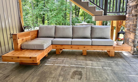 Custom Patio Furniture Patio Furniture Outdoor Furniture Patio Sectionals Backyard Furniture Outdoor Couch Etsy