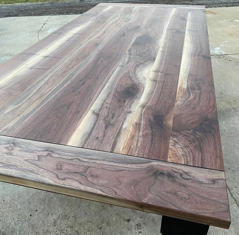 Walnut Table Farmhouse Table Farm House Table Custom - Etsy