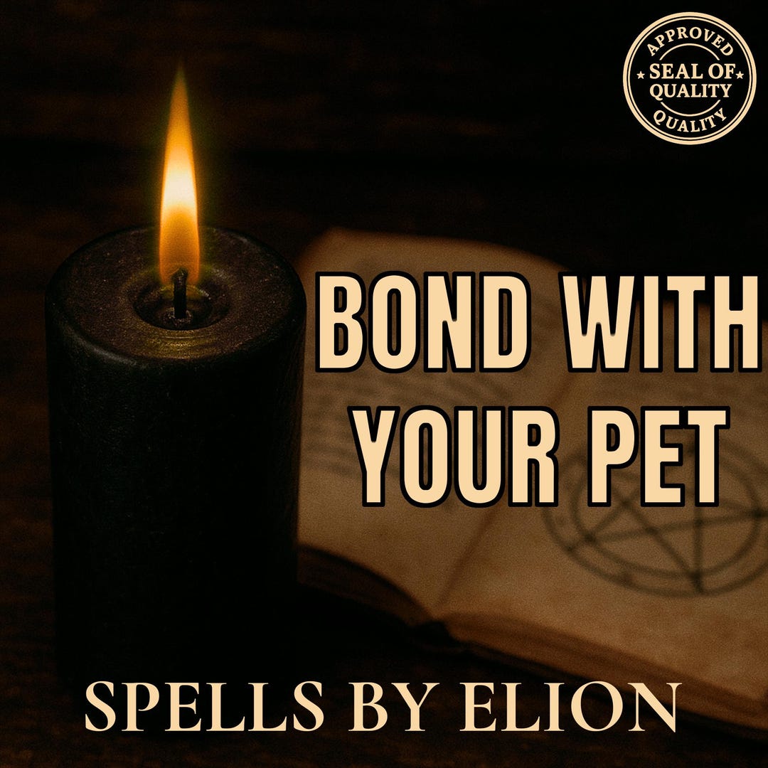 Pet Bonding Ritual Spell, Strengthen Emotional Connection With Your Pet ...