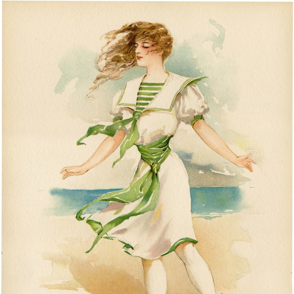 Victorian Drawing - Etsy