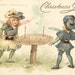 Ping Pong, Fairies Playing Ping Pong, Christmas Card, Pong Ping ...