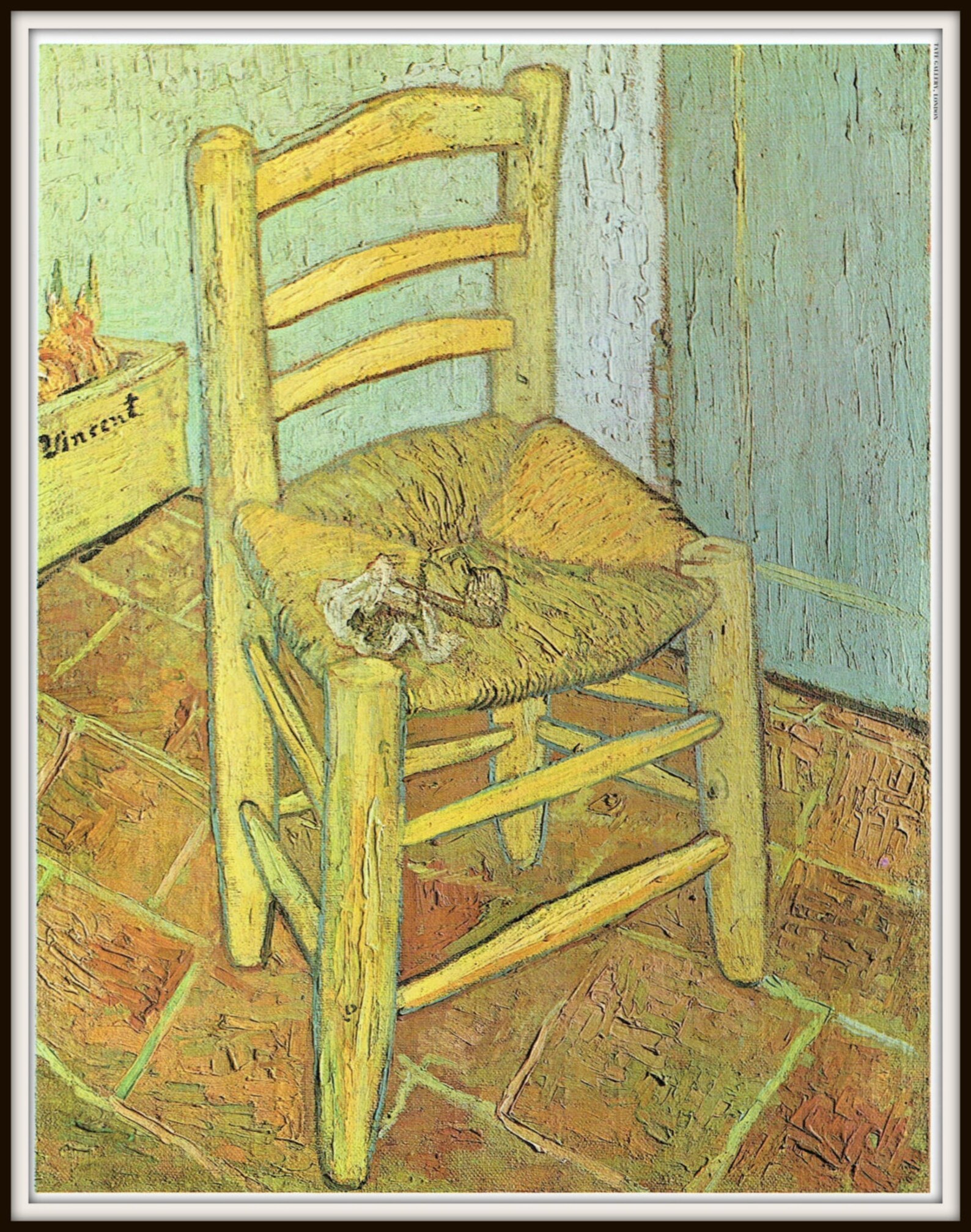 Van Gogh Print Van Gogh's Chair Desolation Art Vincent - Etsy