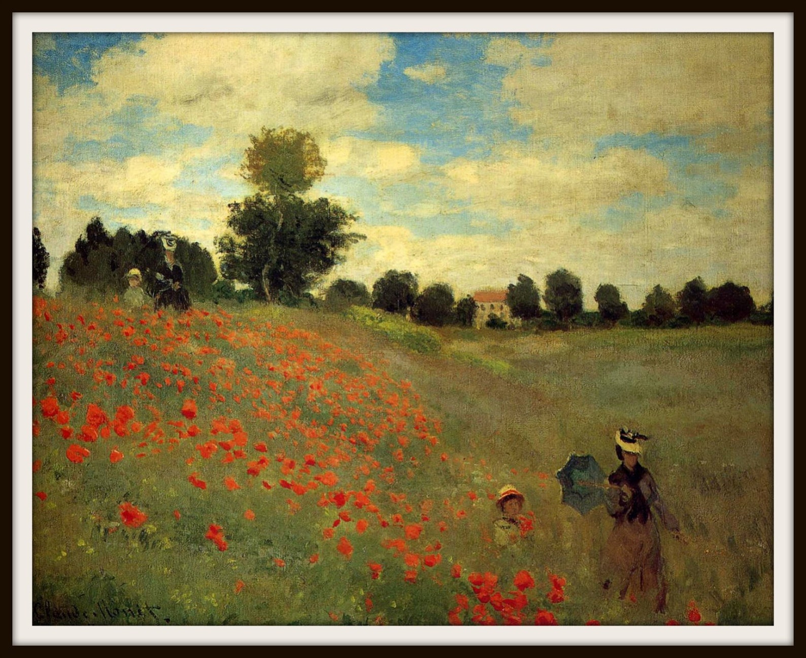 Poppy Field Monet Monet Poppy Field Argenteuil Monet Monet | Etsy