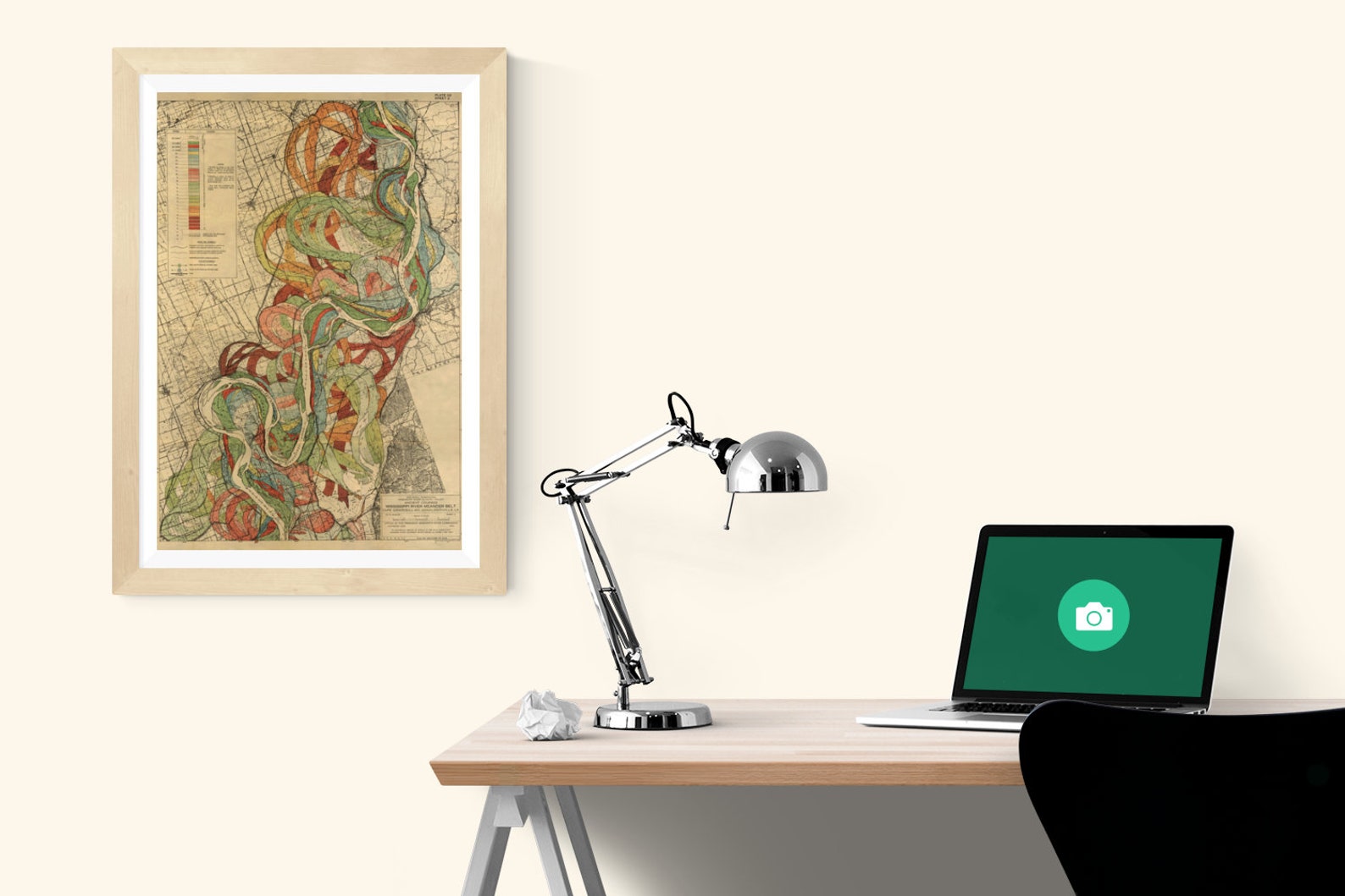 Harold Fisk Map Mississippi River P22 Sheet 2 Mississippi - Etsy UK