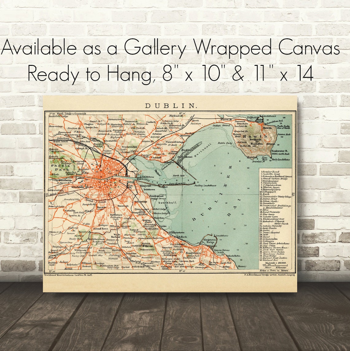 Dublin Map Ireland Map Dublin Ireland Map Dublin Map | Etsy