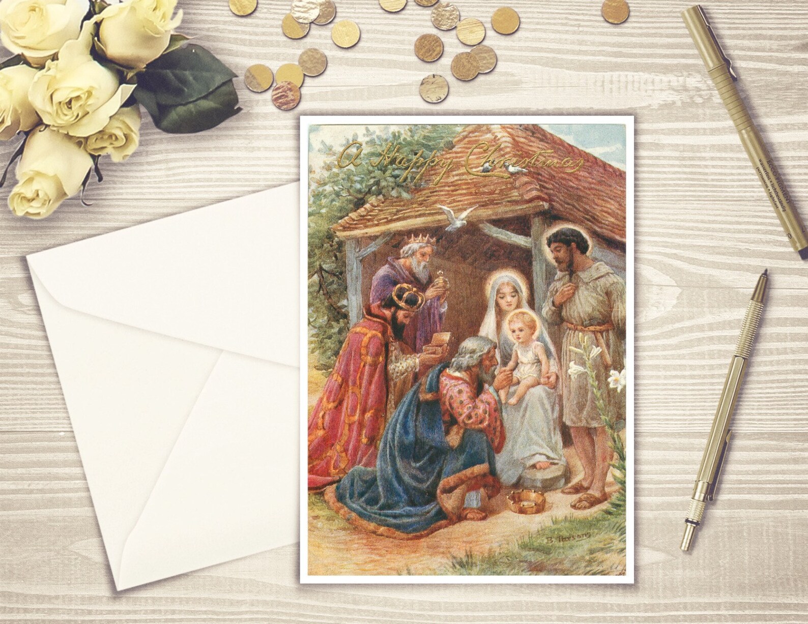 We Three Kings Three Kings We Three We Kings Three Card - Etsy