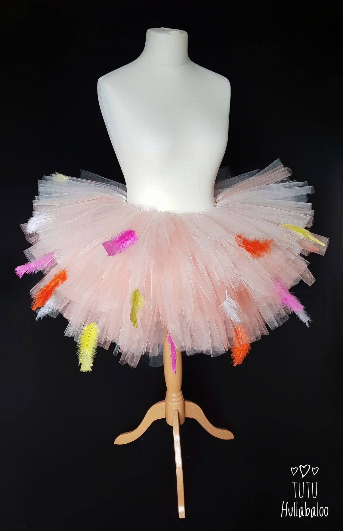 Purple Swan Tutu Adult Feather Tutu Hen Party Tutu Puffy | Etsy