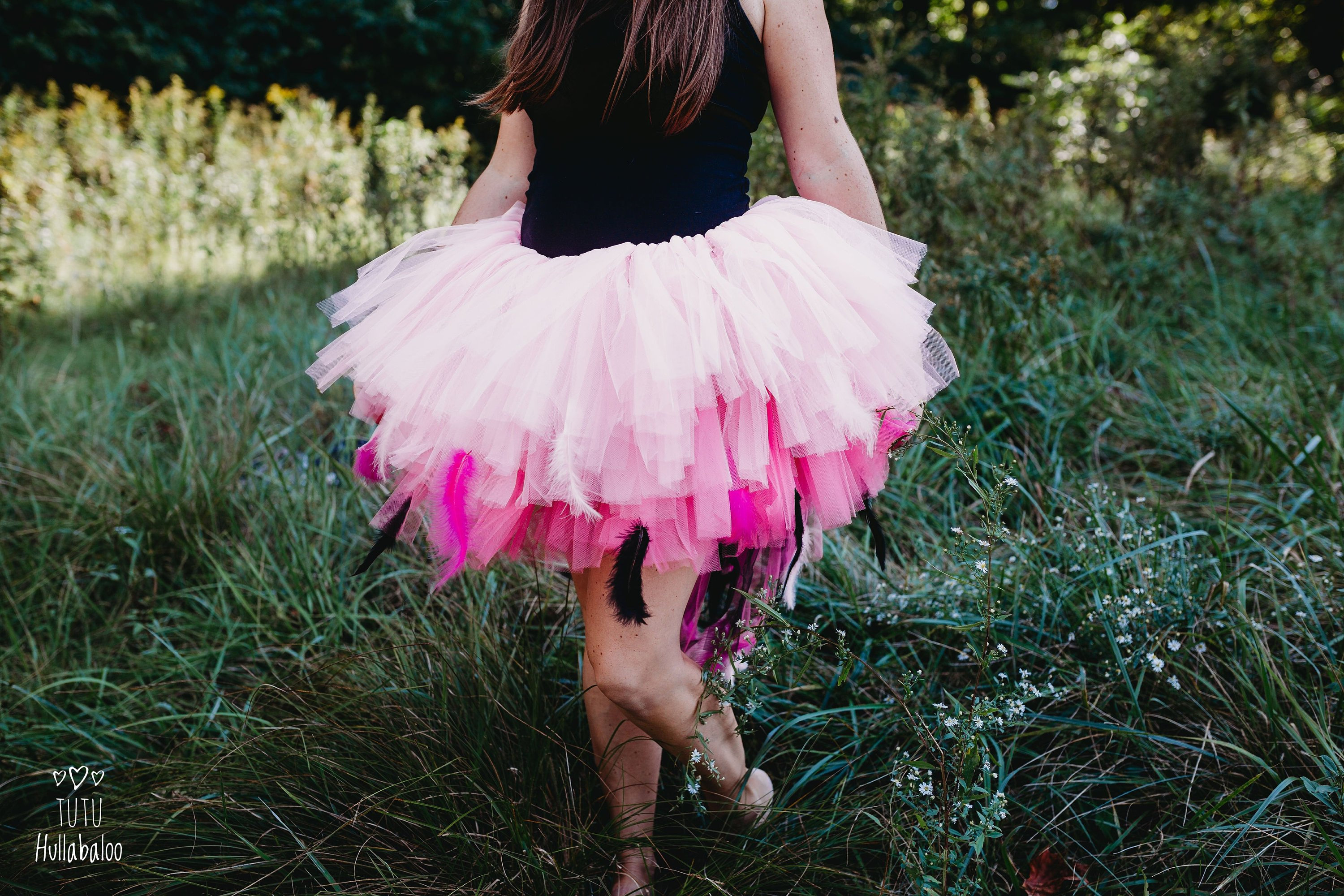 Pink Flamingo Tutu Adult Feather Tutu Hen Party Tutu - Etsy UK