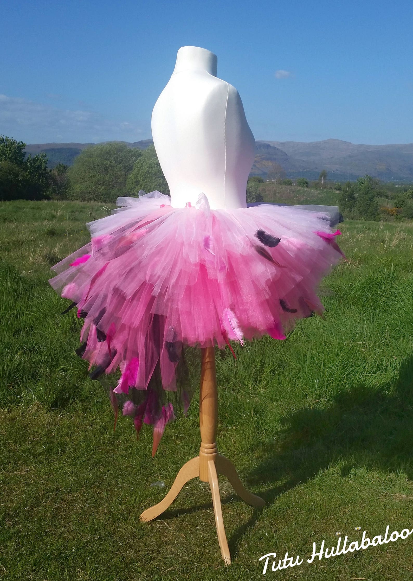 Purple Swan Tutu Adult Feather Tutu Hen Party Tutu Puffy - Etsy