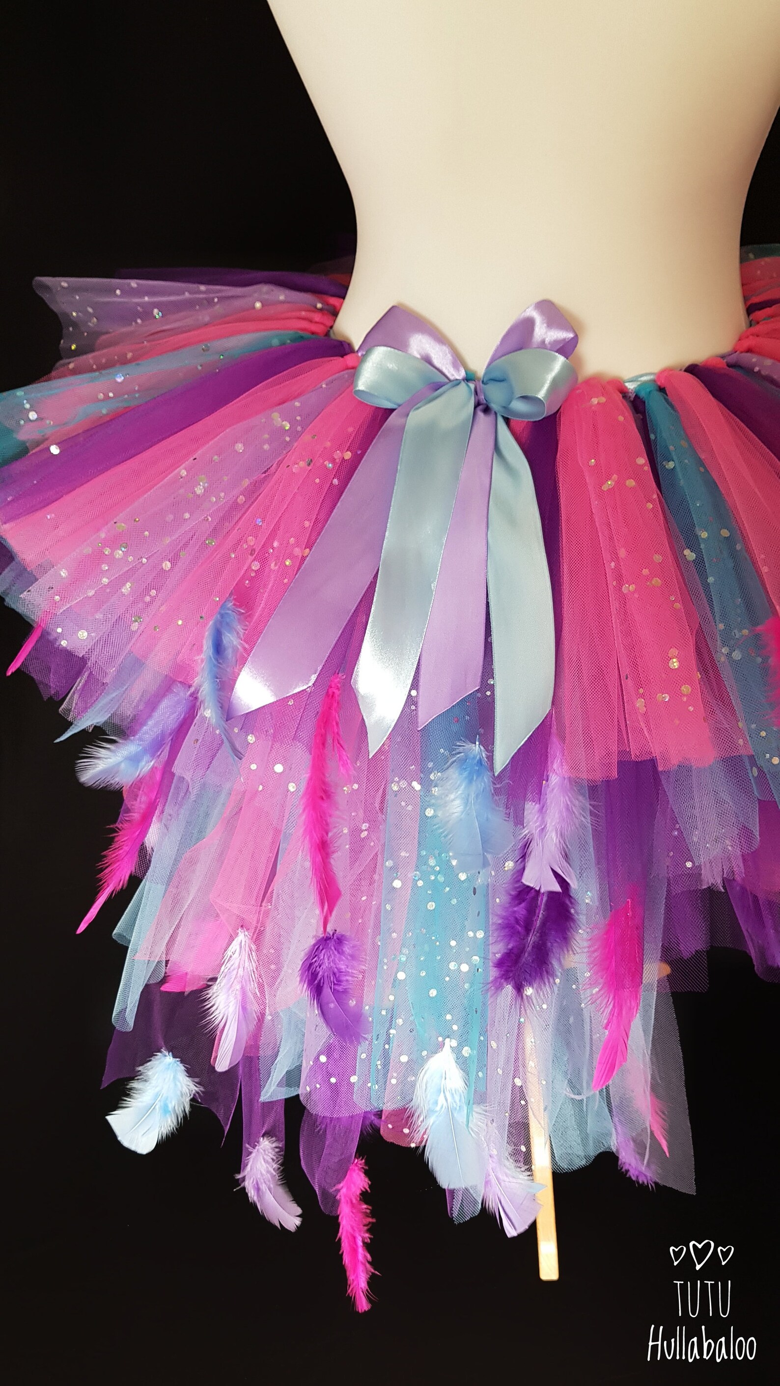 Purple Swan Tutu Adult Feather Tutu Hen Party Tutu Puffy - Etsy