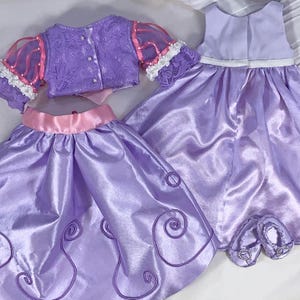 RAPUNZEL 'ROCOCO Swirls' ELABORATE Gown With Couture, Ribbon ...