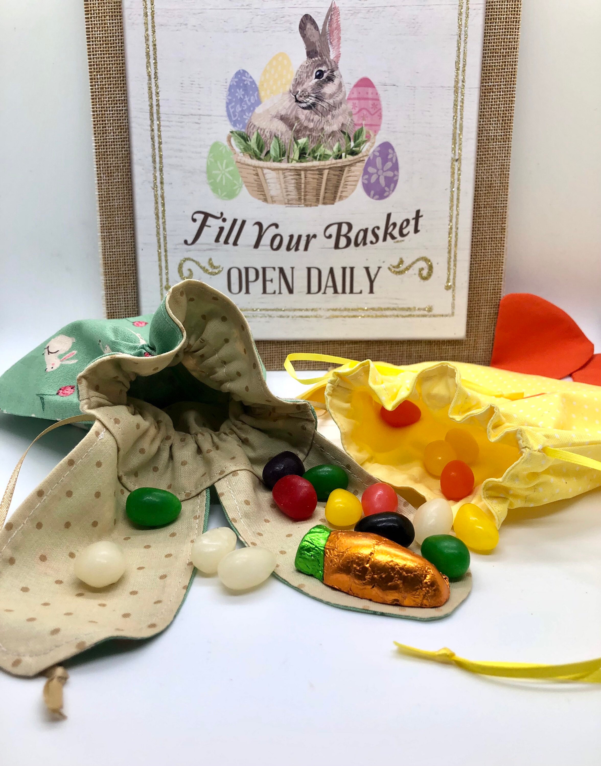 Easter Bunny Treat Bags / Chick Treat Bags Easter Egg Hunt Favors ...