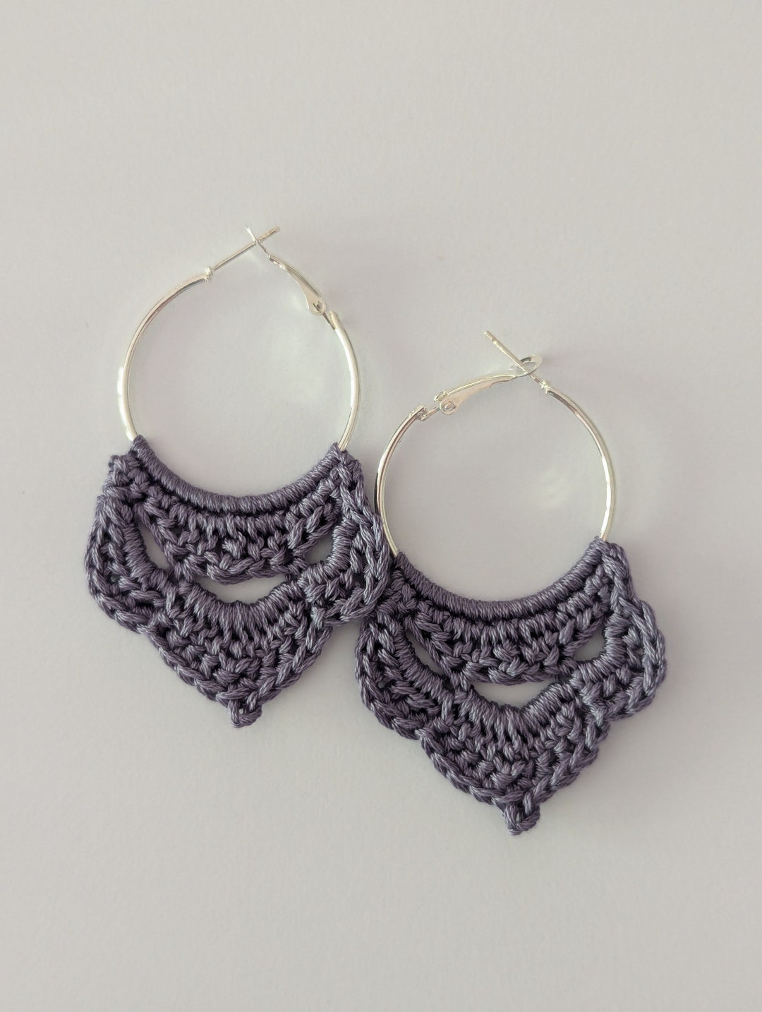 Crochet Earring Pattern - PDF Download Only - Etsy
