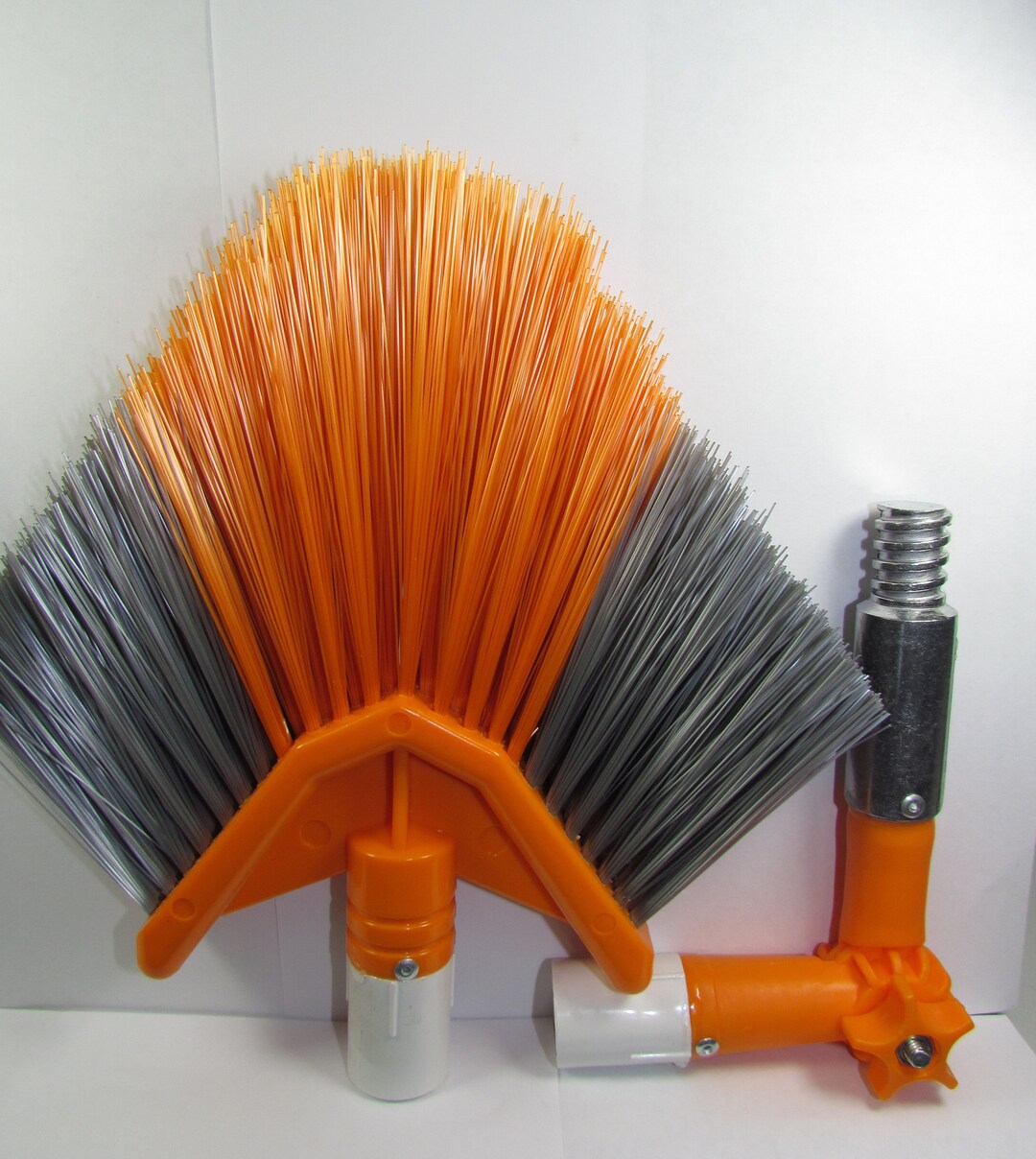 2 Cobweb Duster Brush & Pole Angle Adapter (purchase 3 Orders Get 1 ...