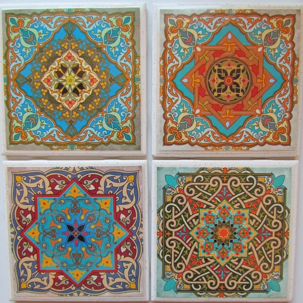 Moroccan Ceramic Tile - Etsy