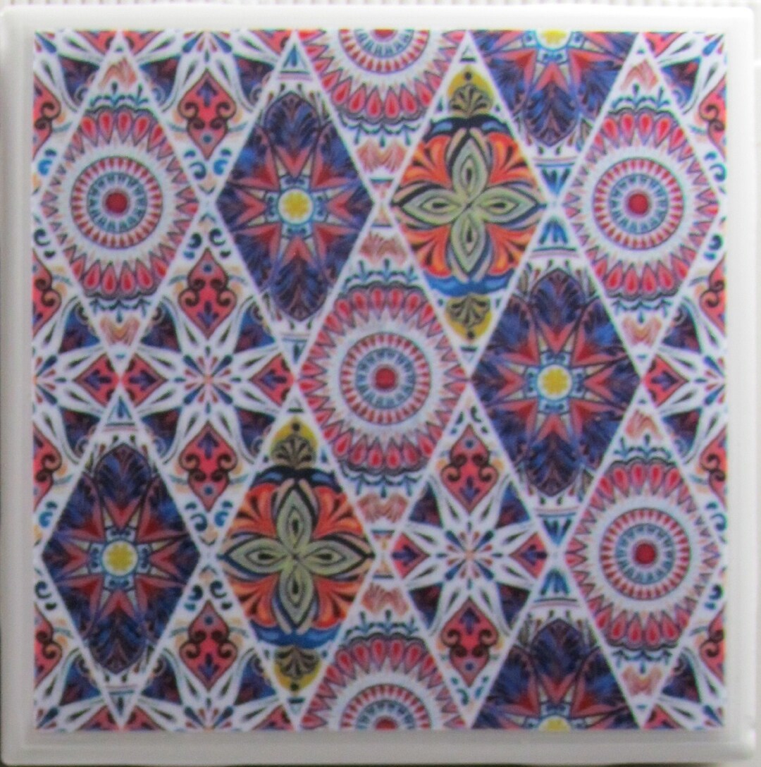 Tile Coasters - Tiles - Set of 4 - (buy 2 Sets - Get 1 Set Free ...