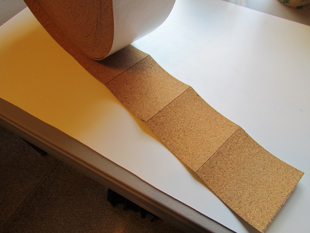 60 - 4" X 4" Adhesive Backed Cork for Coasters - Cork Sheets - Cork ...