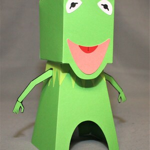 DIY Dude: Kermit D. Frog Paper Crafts - Etsy Canada
