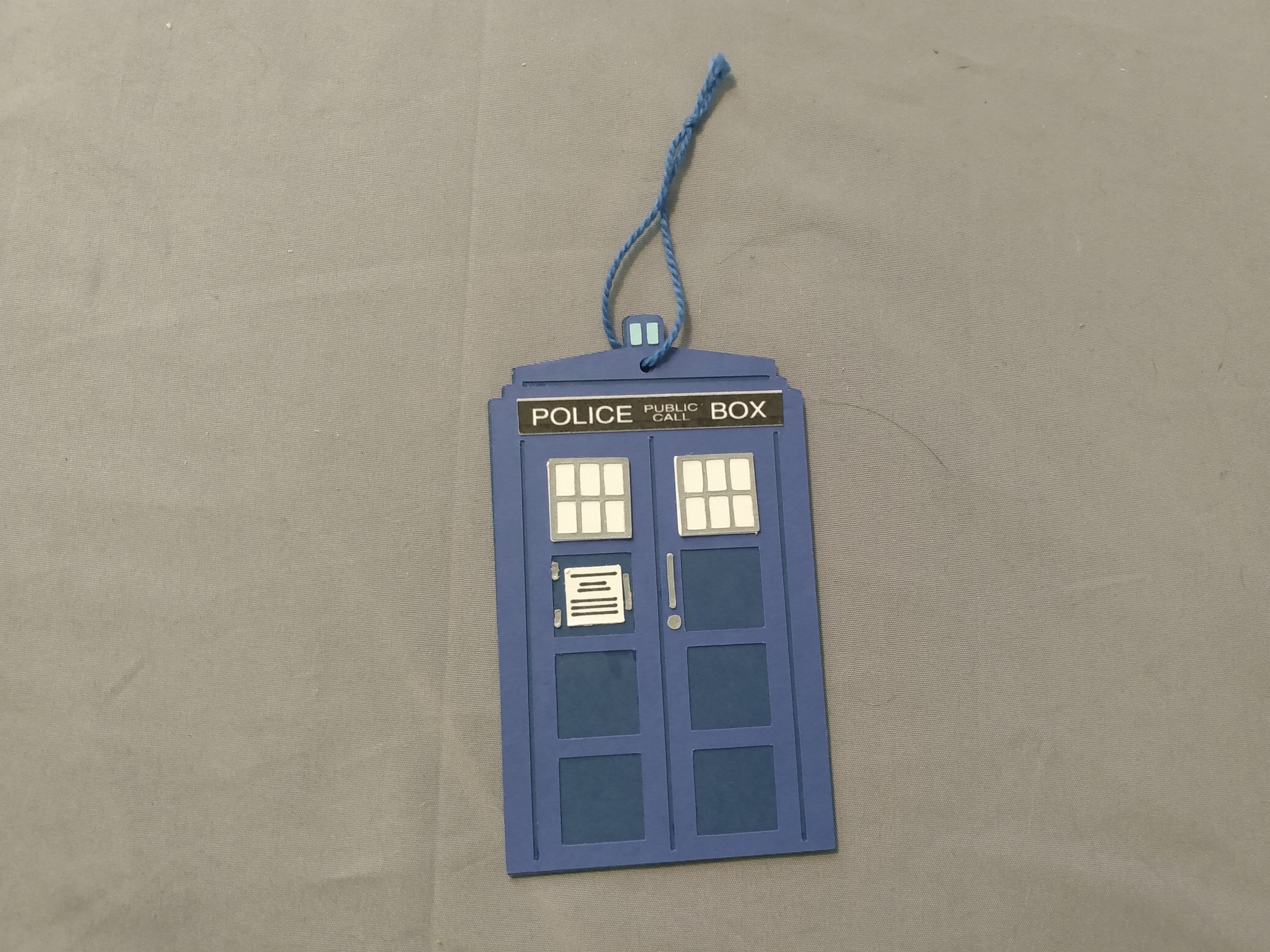 Doctor Who Tardis Bookmark
