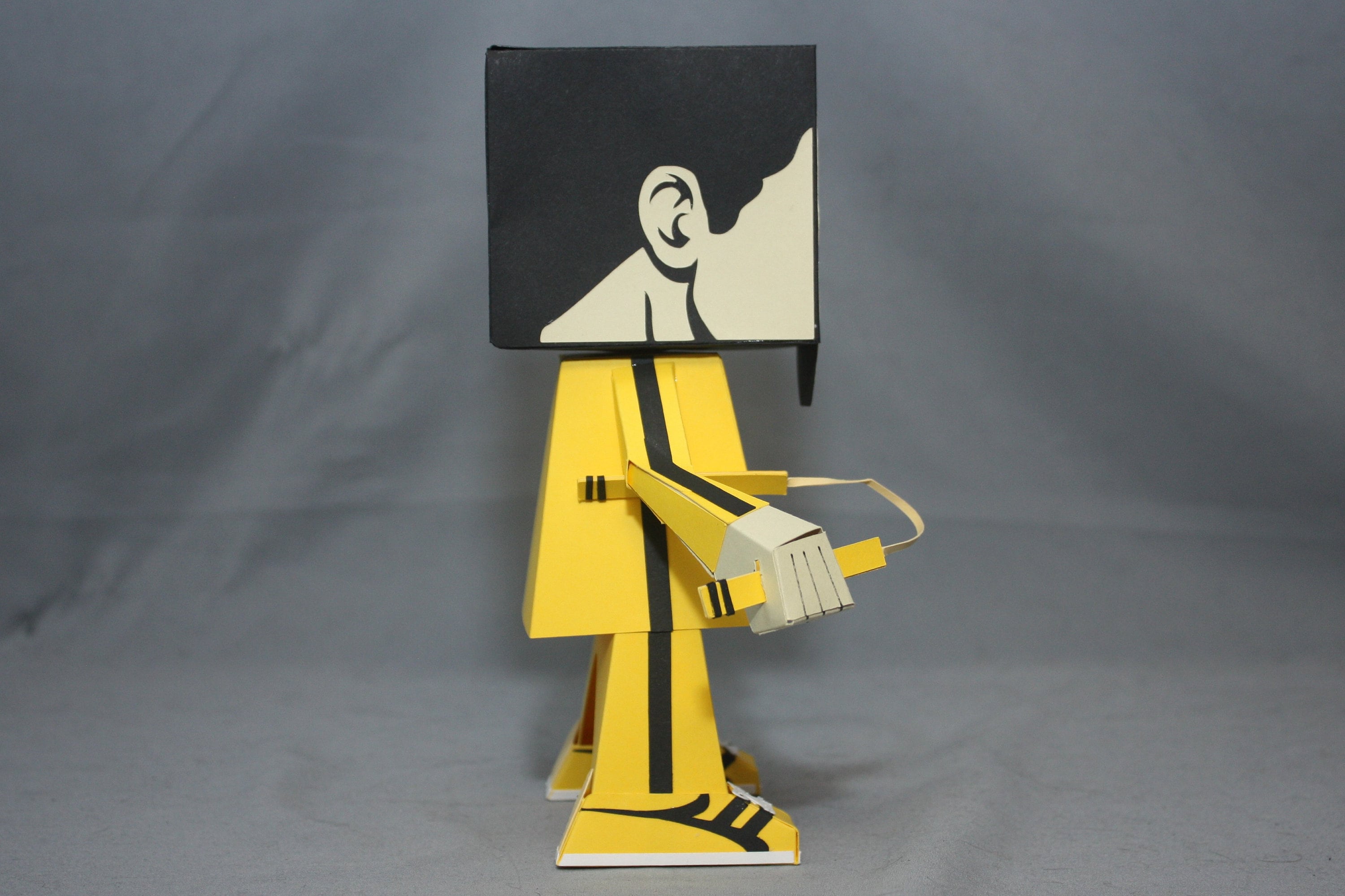 Cube Dude: Bruce Lee Papercraft - Etsy
