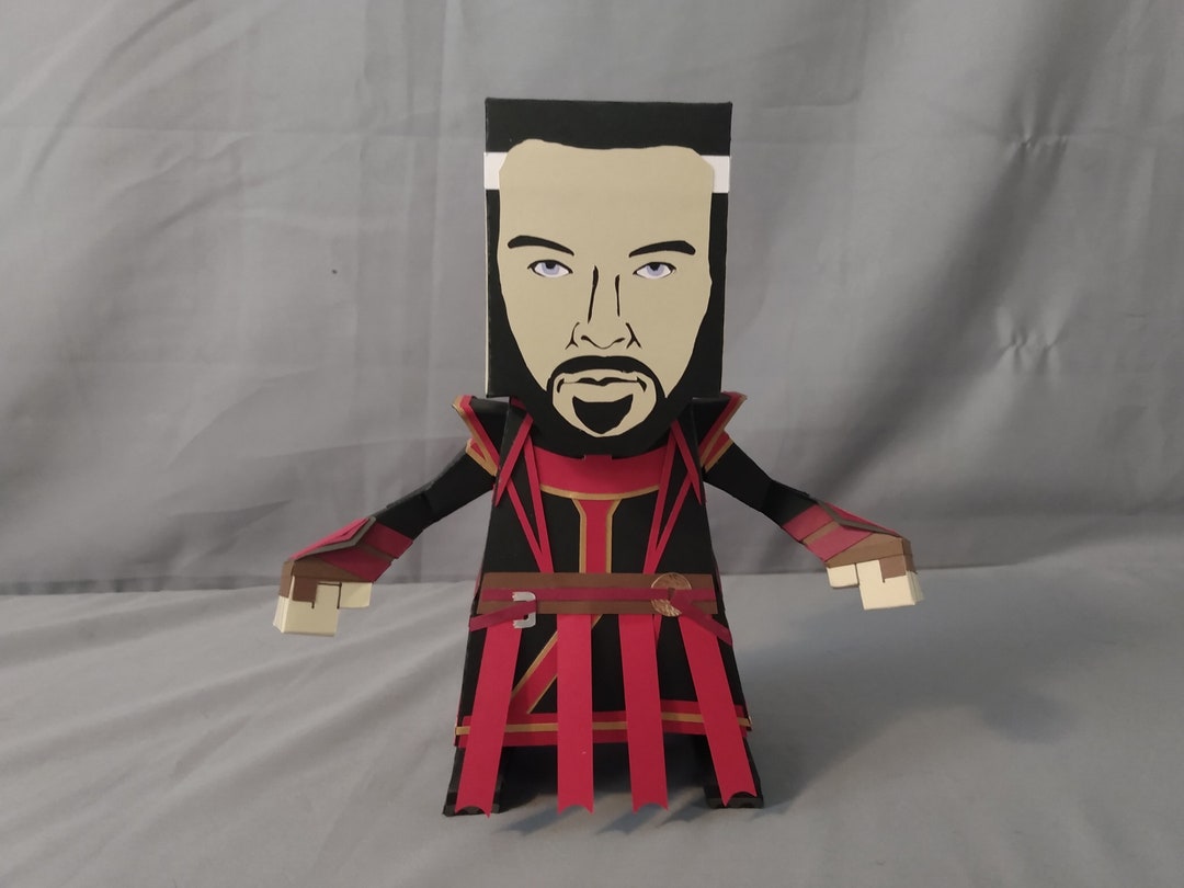 Cube Dude: Defender Strange Papercraft - Etsy