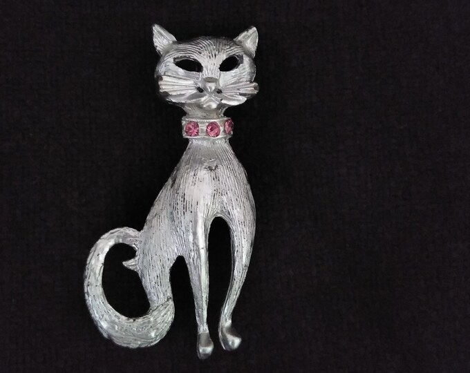 Mid Century CAT PIN Sarah Coventry Circa 1960 Fashion Show - Etsy