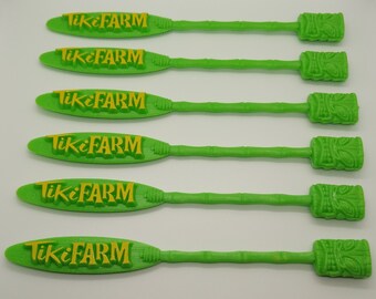 Tiki Swizzle Sticks - Etsy