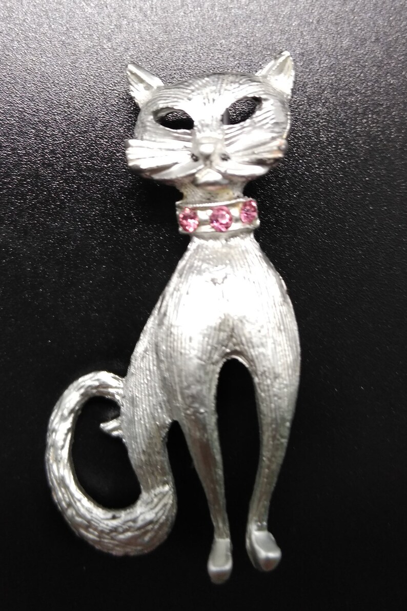 Mid Century CAT PIN Sarah Coventry Circa 1960 Fashion Show - Etsy