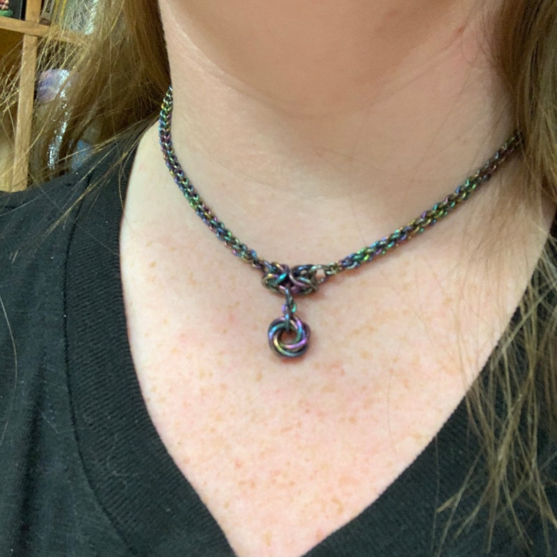 Niobium Necklace - Etsy