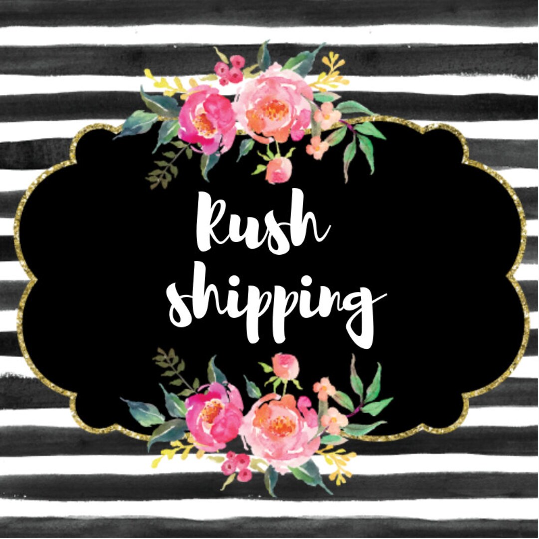 Rush Shipping Add-on | USPS Priority Mail - Etsy