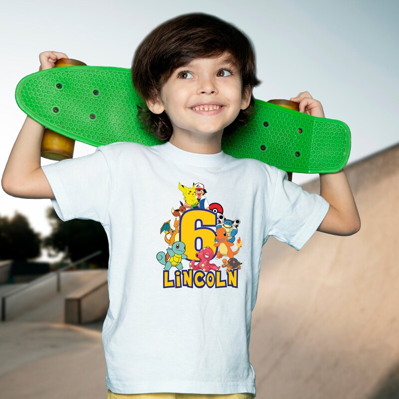 Pokemon shirt - Etsy