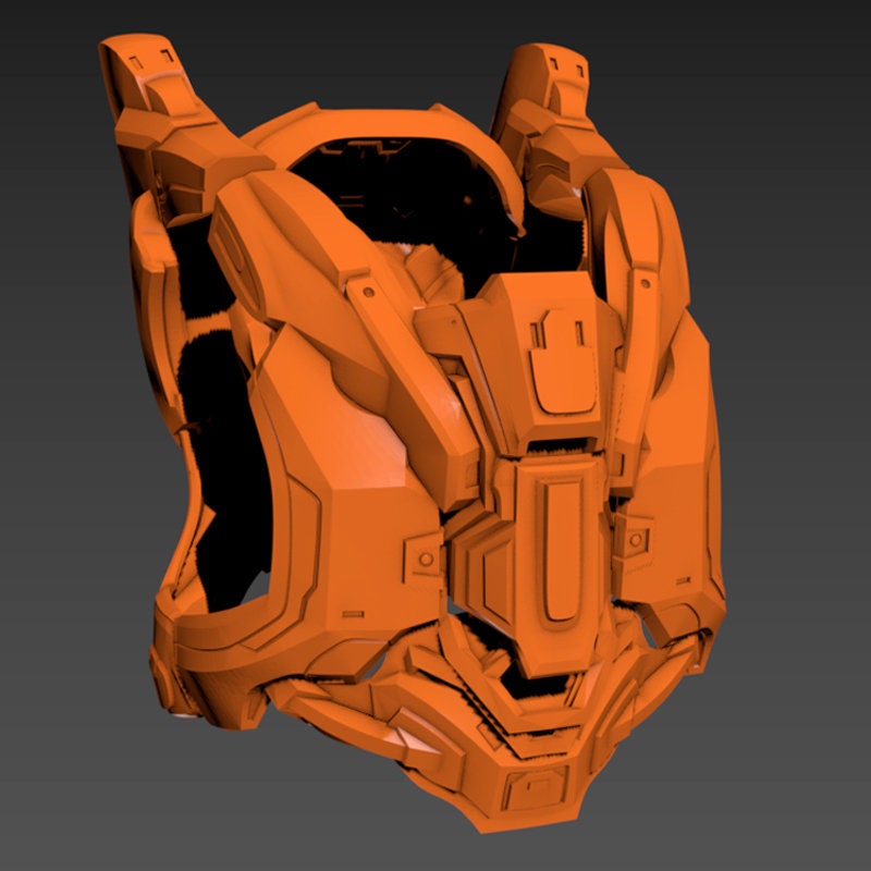 Halo Rogue Chest Armor 3D Print Files - Etsy