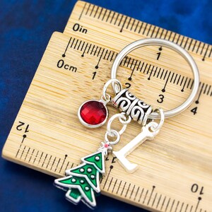 Christmas Keyring, Personalised Gift, Christmas Tree Gifts, Festive ...