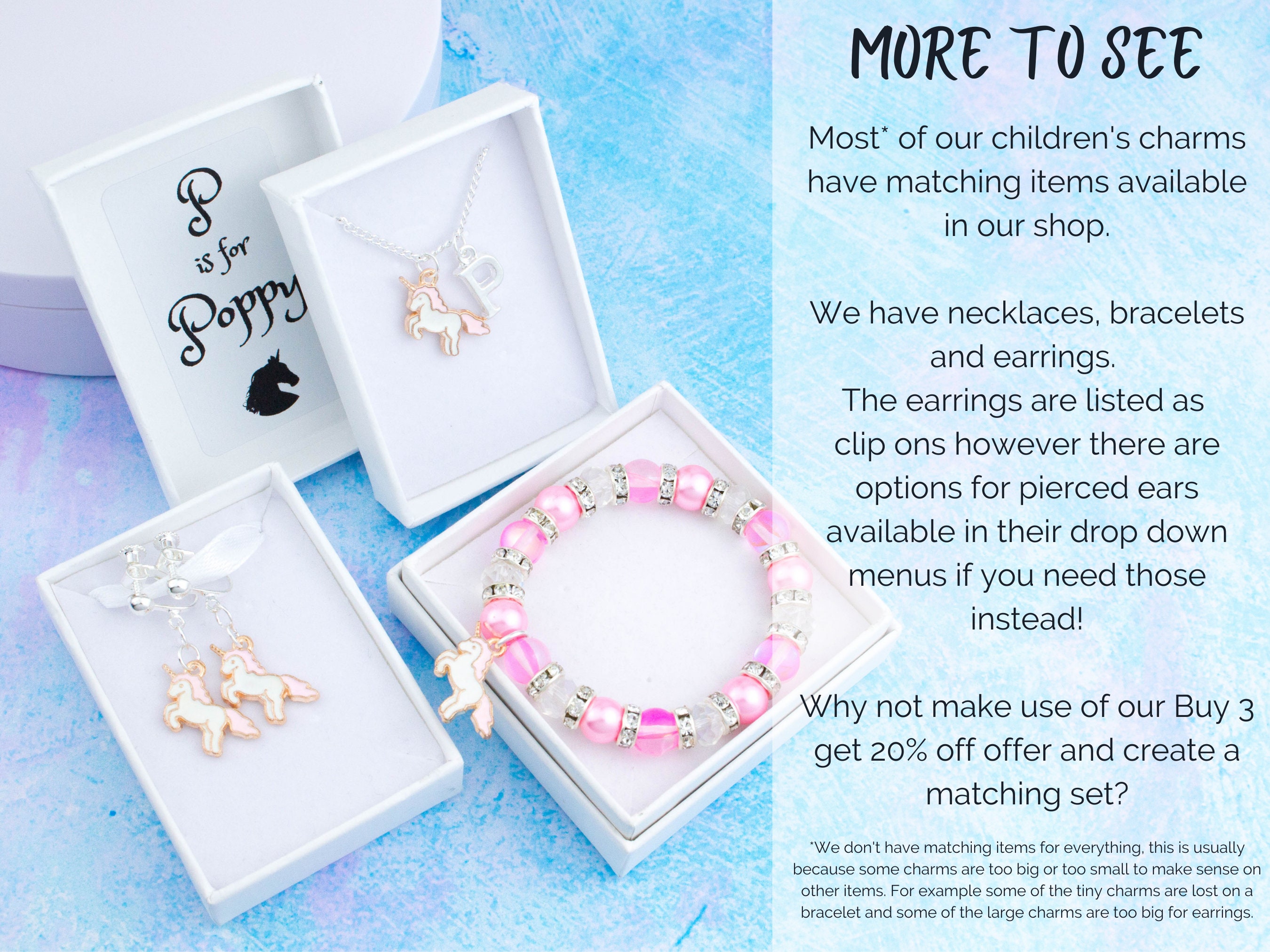 Personalised Bracelet Children's Jewelry Initial | Etsy UK