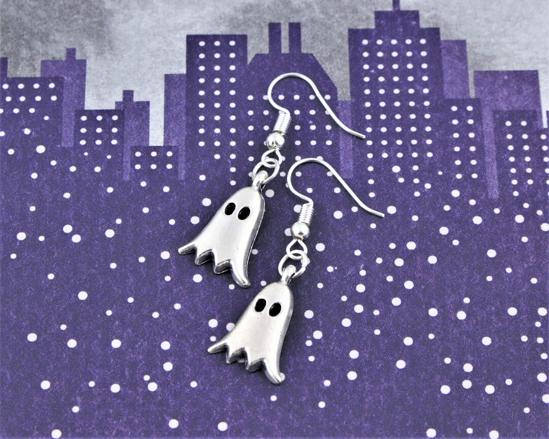 Ghost Earrings, Alt Earrings, Emo Jewellery, Horror Movie Jewellery ...