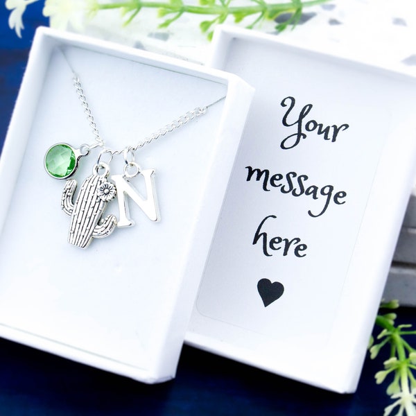 Cactus Necklace - Etsy