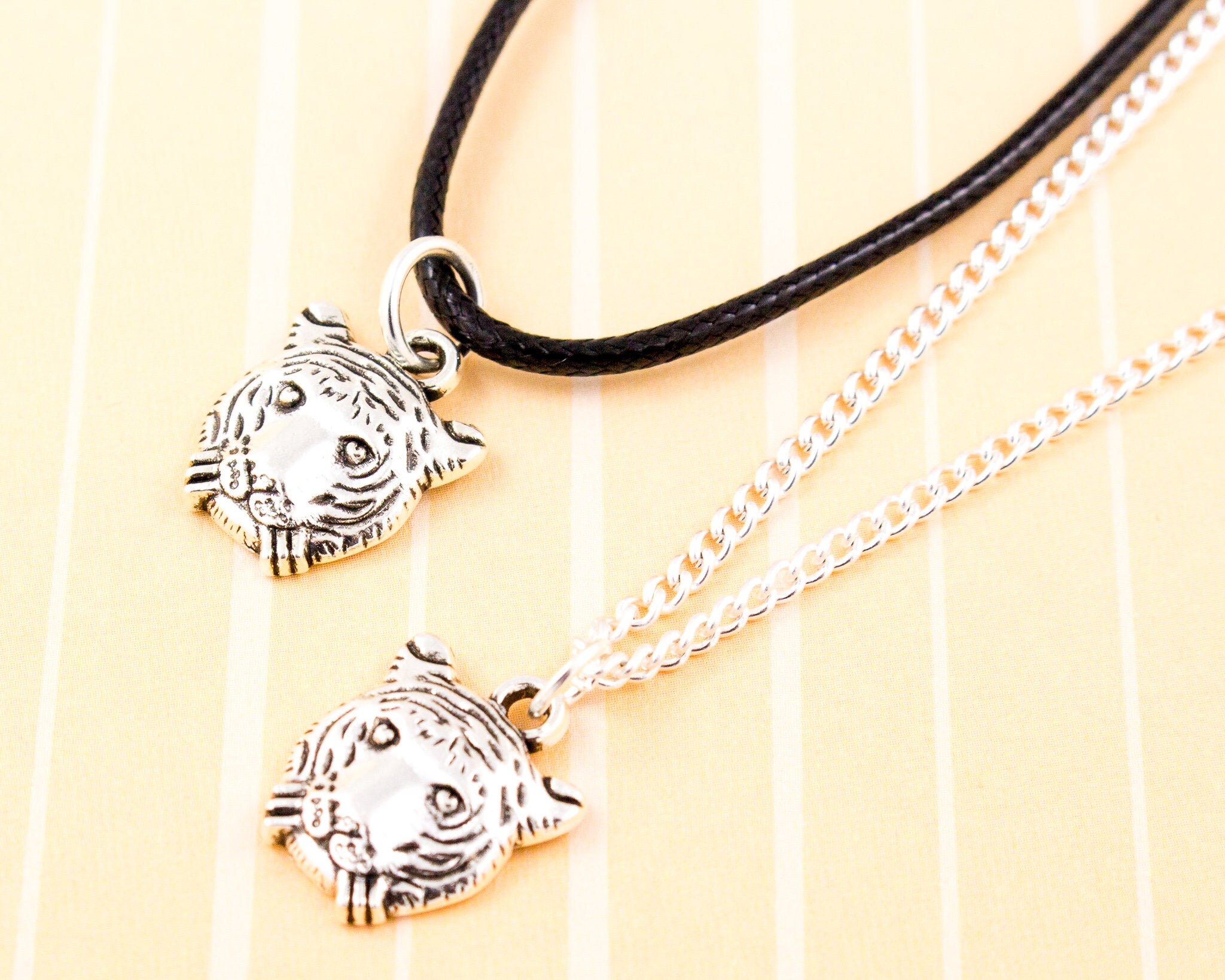 Gold Tiger Pendant Big